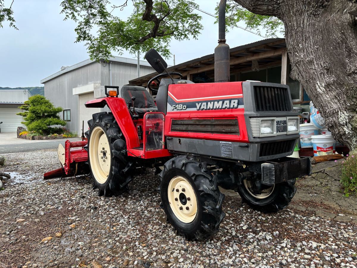 Yahoo!オークション - ヤンマー F-18D トラクター 18馬力 F18D 稼働時...