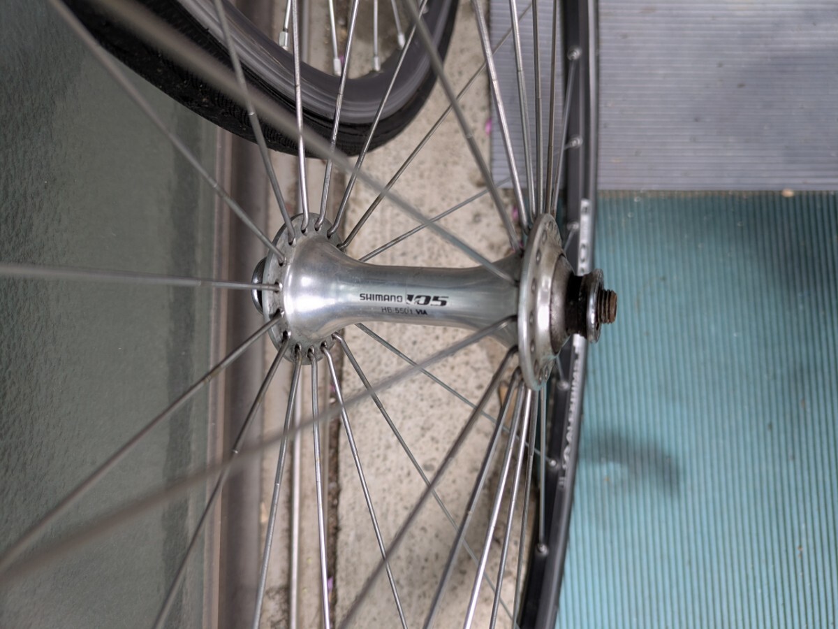 Yahoo!オークション - 650c クリンチャー 手組 シマノ 前後セット