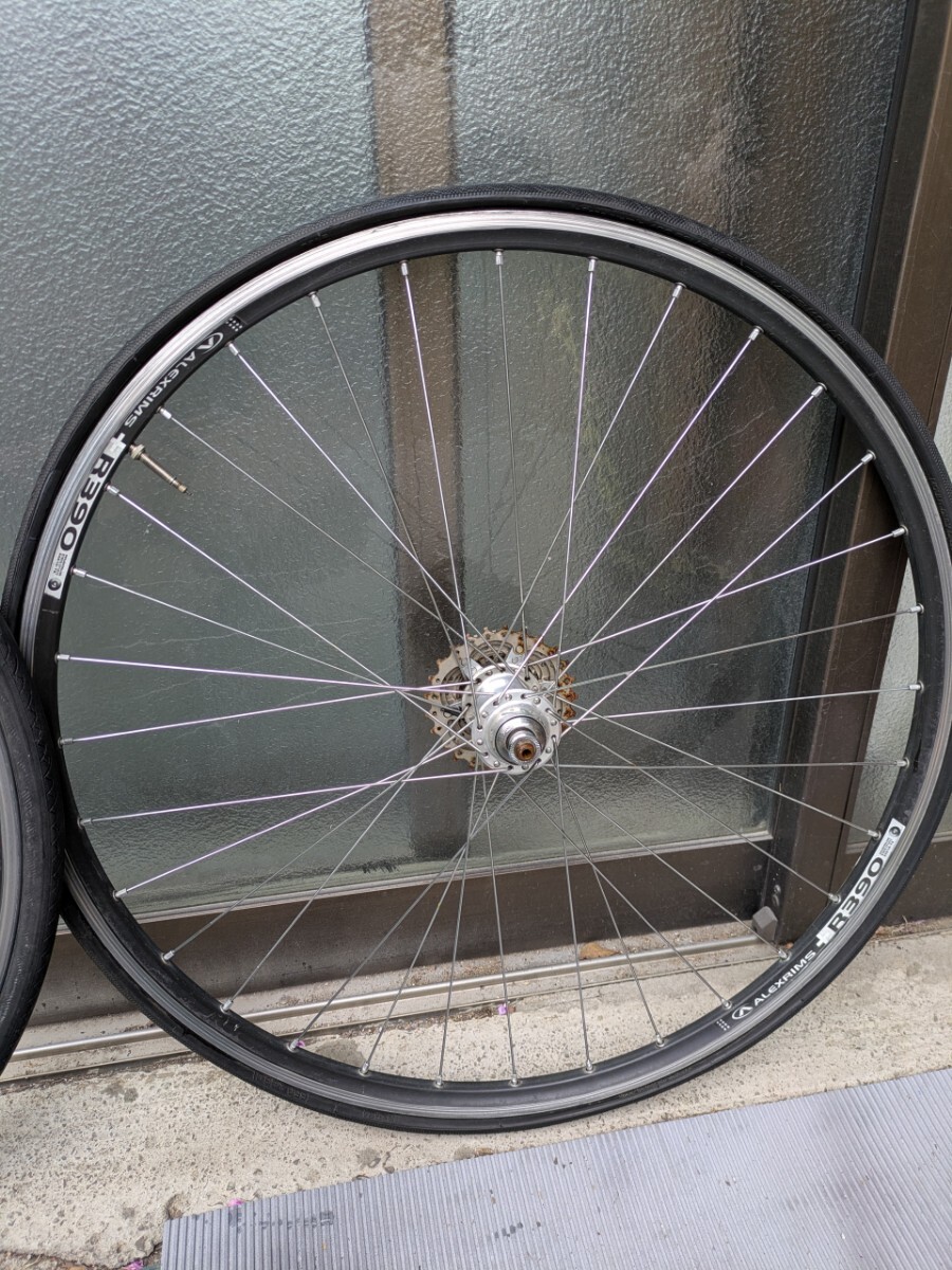 Yahoo!オークション - 650c クリンチャー 手組 シマノ 前後セット