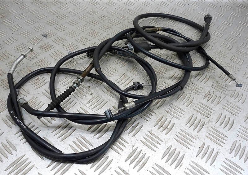 Yahoo!オークション - SR400 1JR ワイヤーケーブル5点セット f86-30s6