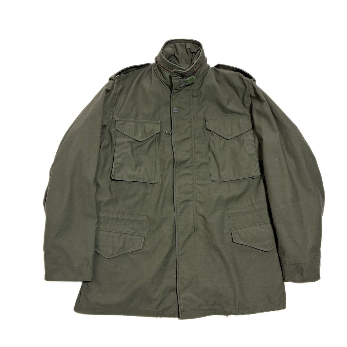 Yahoo!オークション - デッド 80s 米軍 M65 3rd フィールドジャケット ...
