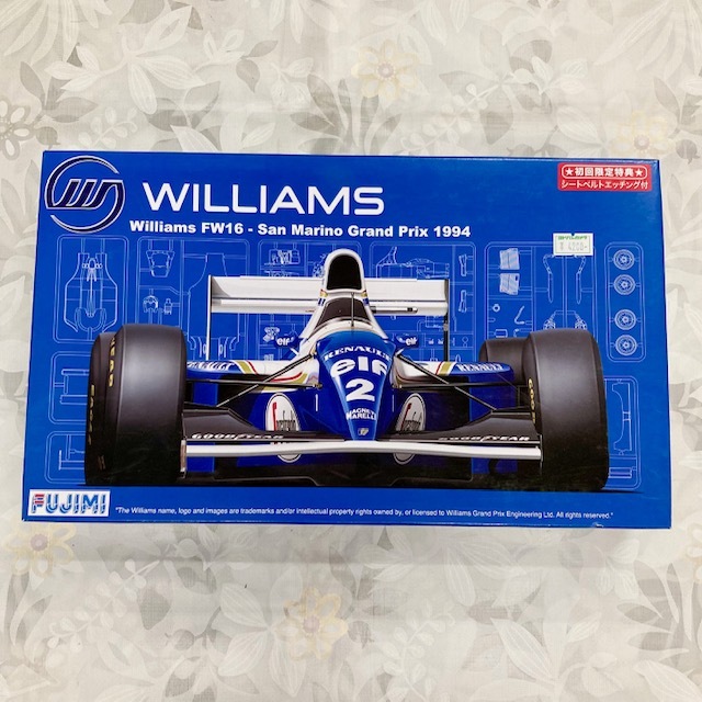 Yahoo!オークション - P116 未開封 FUJIMI WILLIAMS ウィリアムズ FW16...
