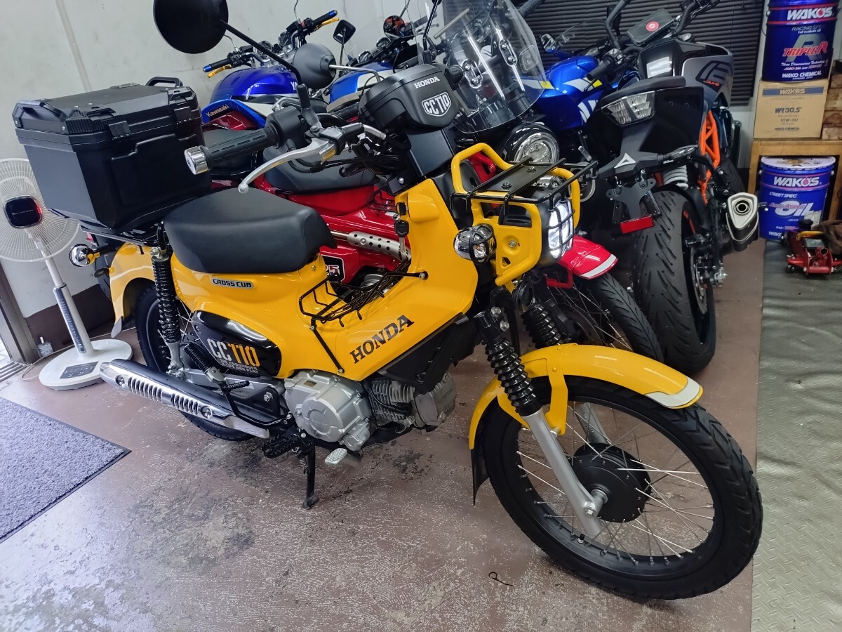 Yahoo!オークション - クロスカブ110 2BJ-JA45最終型 実走行7 142㎞ 大...