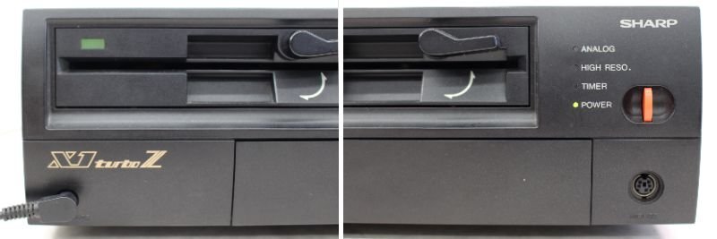 Yahoo!オークション - ジャンク品 SHARP CZ-881C-BK X1 turboZ シャー...