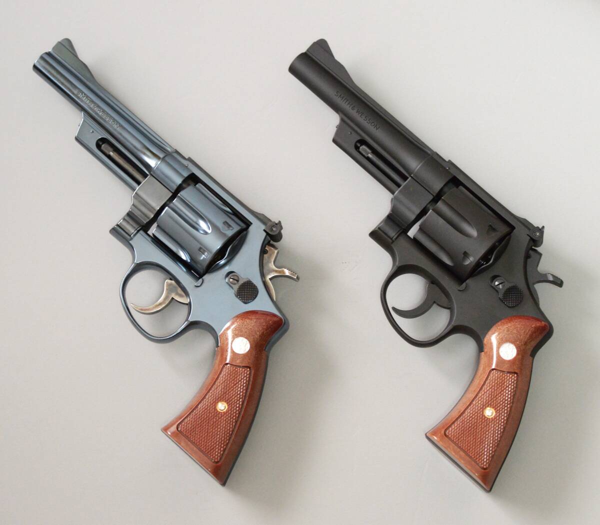 Yahoo!オークション - 【S&W M27 The .357 Magnum 】5inch HW ブルーイ...