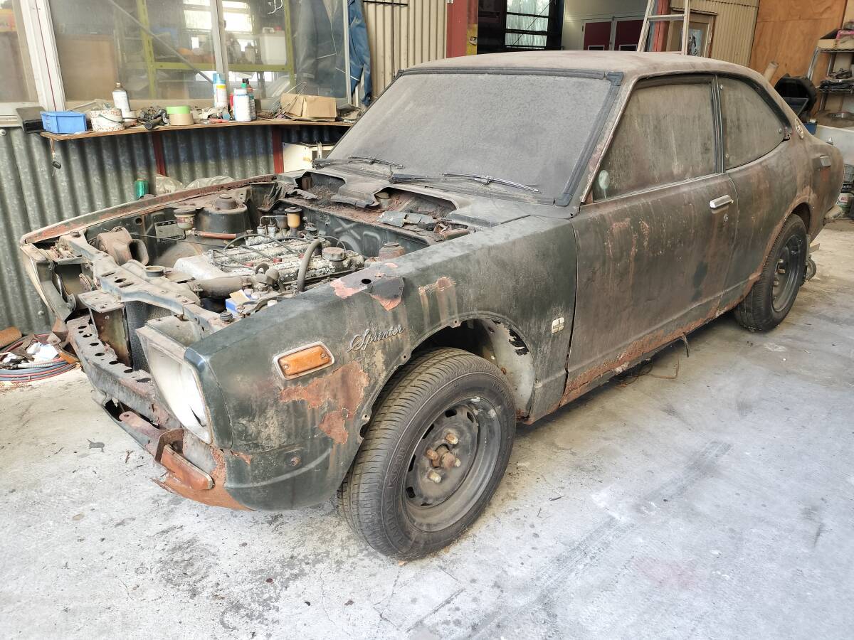 Yahoo!オークション - '72 トヨタ スプリンタートレノ前期 TE27 書付 ...
