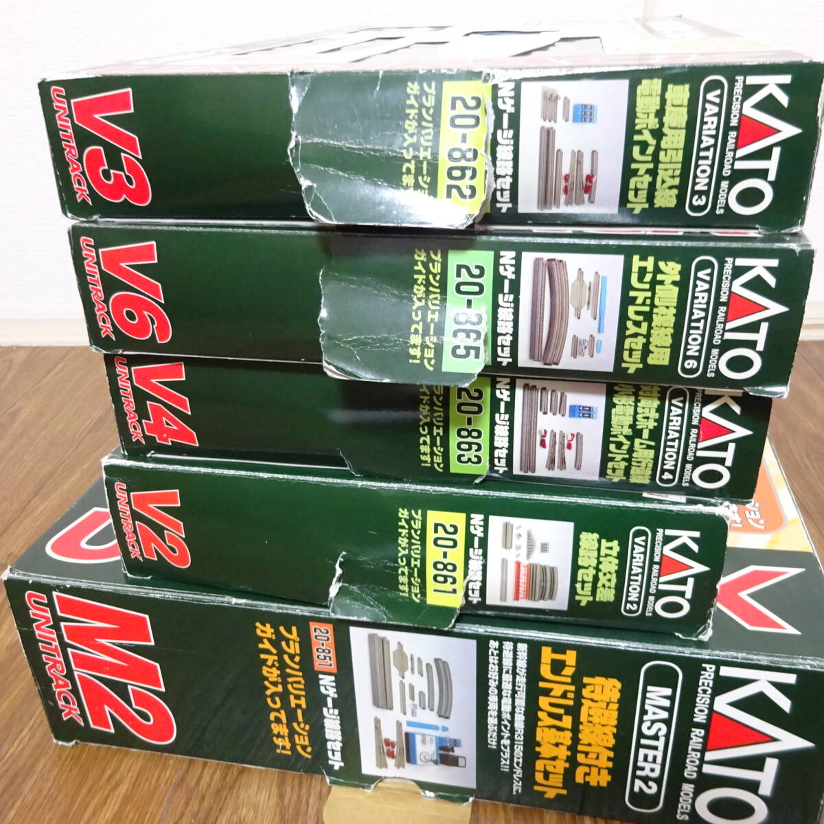 【樂淘letao】日本代購代標第一品牌－KATO Nゲージ 線路セット M2 V6 V2 V3 V4 おまとめセット 160サイズ発送 KK-3693769-274-mrrz