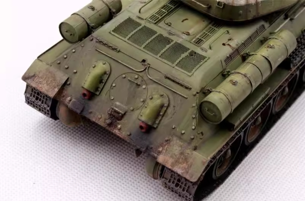 Yahoo!オークション - 1/35 ソビエト T-3485 戦車 組立塗装済完成品