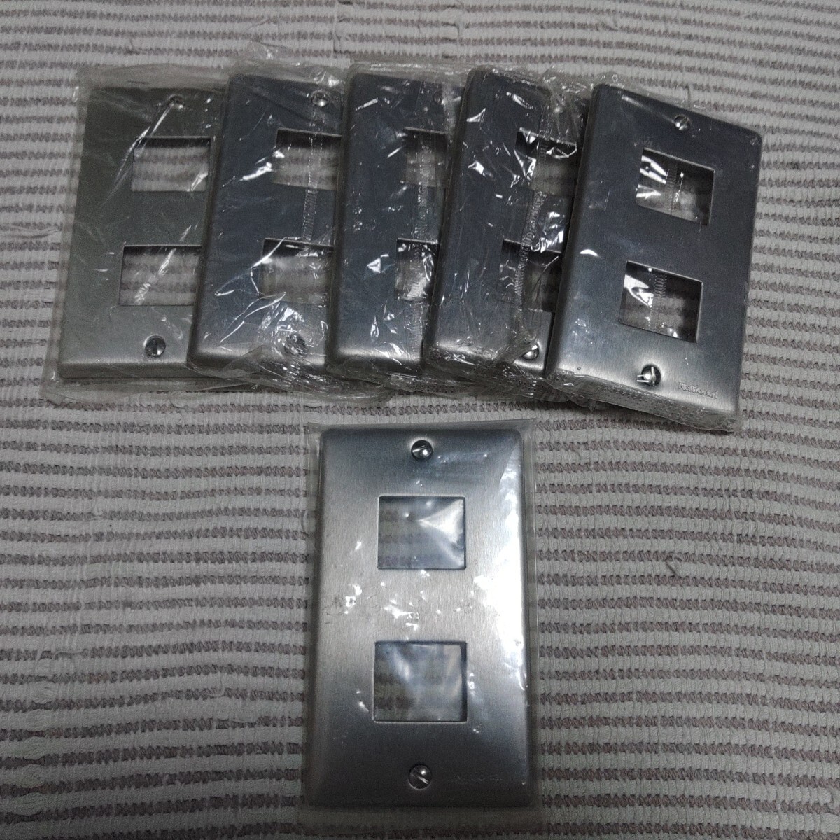 Yahoo!オークション - 松下 新金 WN7502 2個用プレート 新古 6個 ゆう...