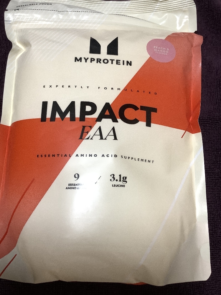 Yahoo!オークション - Impact EAA 500g ピーチ＆マンゴー【マイプロテ...