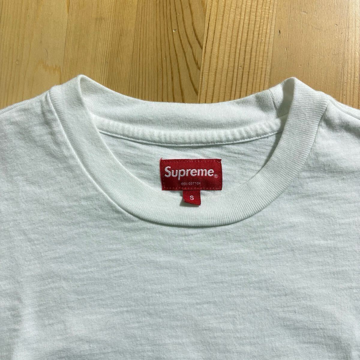Yahoo!オークション - S Supreme 20FW S/S Pocket Tee White