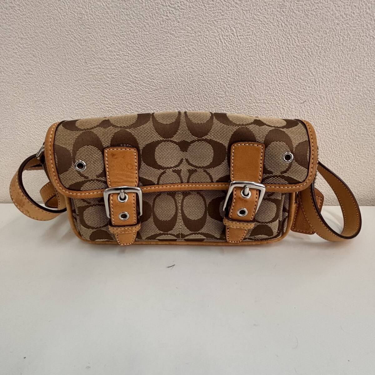 Yahoo!オークション - 【TS0502】コーチ ショルダー バッグ 6844