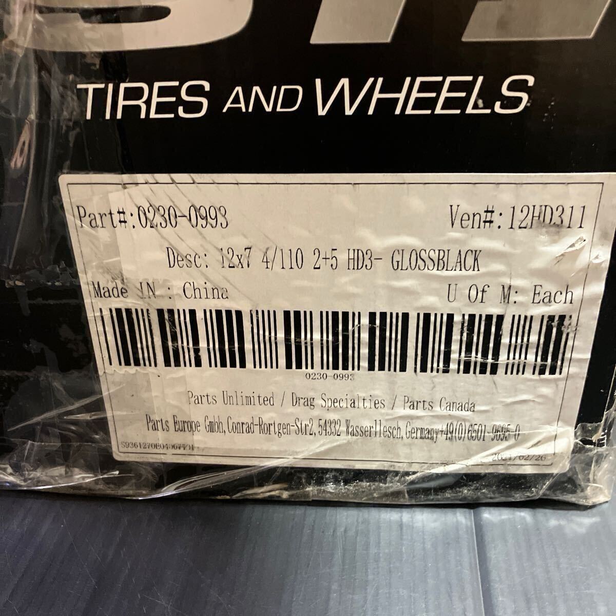 Yahoo!オークション - MBDホイール 12×7 4穴/110 2個セット