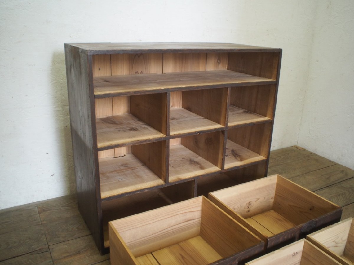 Yahoo!オークション - タ荷R0322 H75cm×W82 5cm アンティーク 味のあ...