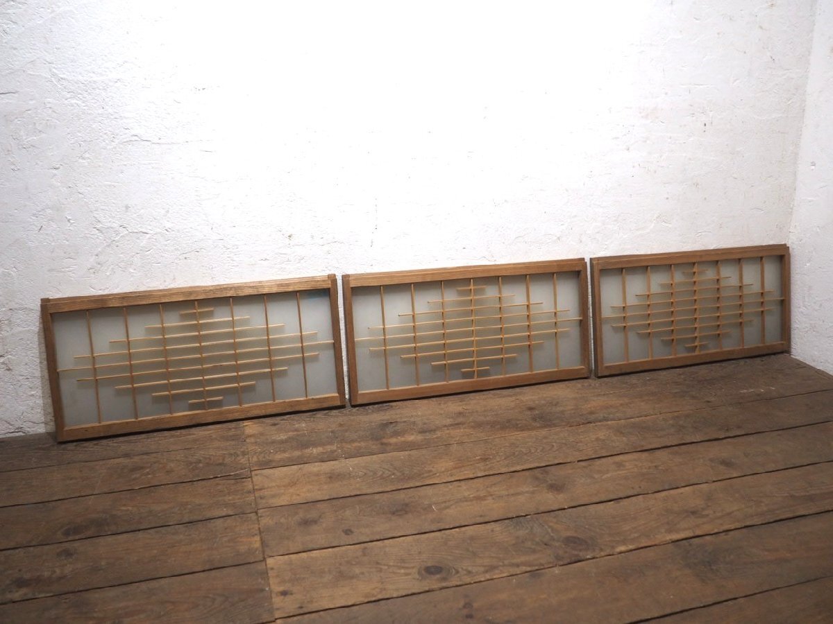 Yahoo!オークション - ユV0424 (4)【H37 5cm×W75 5cm】×3枚 片面ガラ...