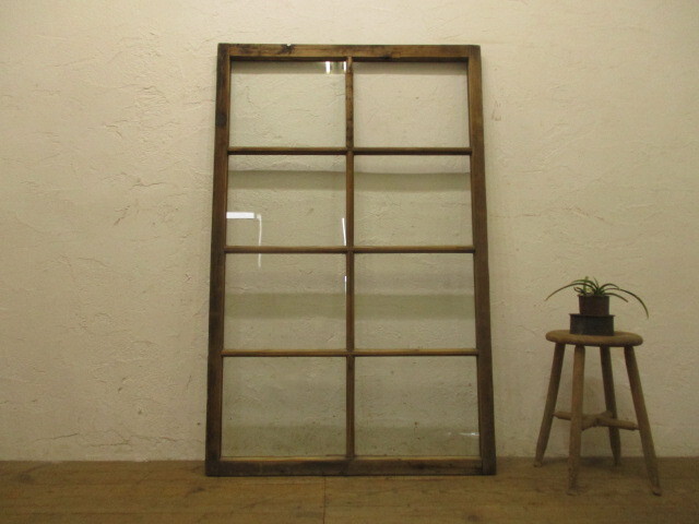 Yahoo!オークション - タG145 【H138cm×W87 5cm】 ゆらゆら波ガラスの...