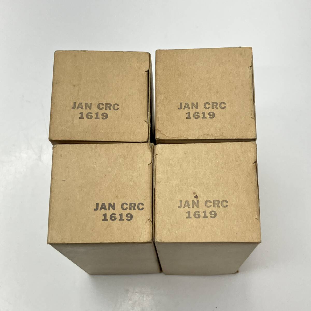 Yahoo!オークション - (志)RCA 真空管 JAN CRC-1619 4本セット メタル...