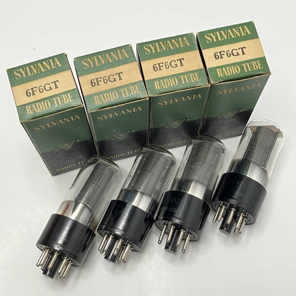 Yahoo!オークション - (志)SYLVANIA/シルバニア 真空管 6F6GT 4本セッ...