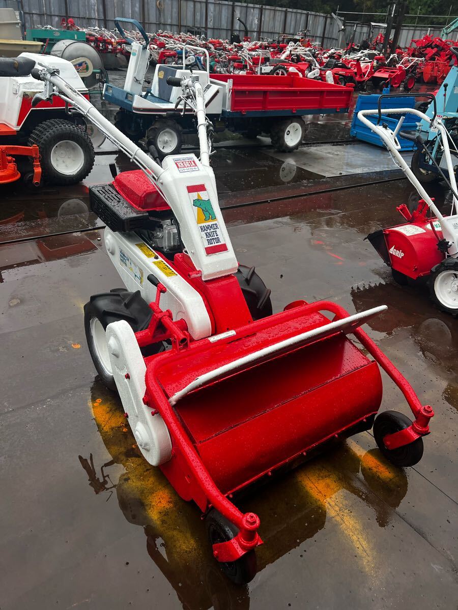 Yahoo!オークション - 4535 茨城 草刈り ハンマーナイフモア HR661 自...