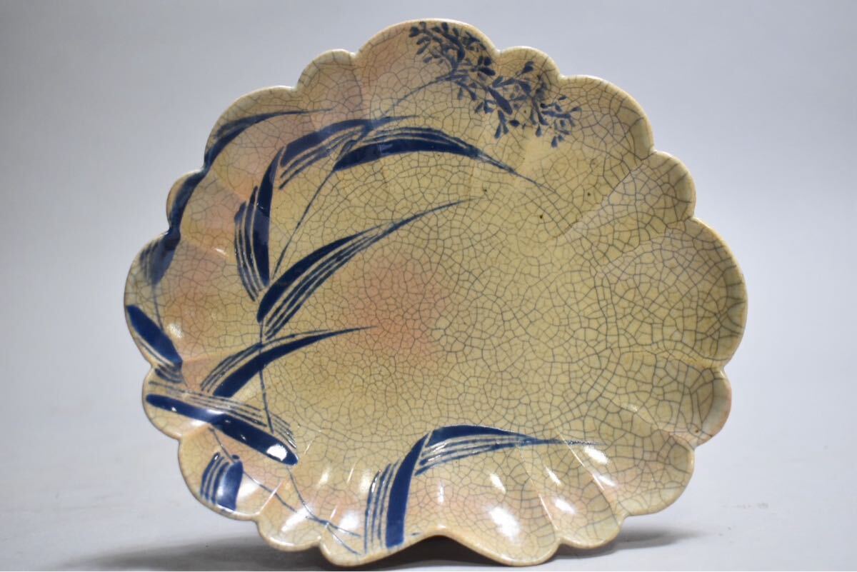 Yahoo!オークション - 【英】A1258 時代 古清水皿5件 日本美術 清水焼 ...