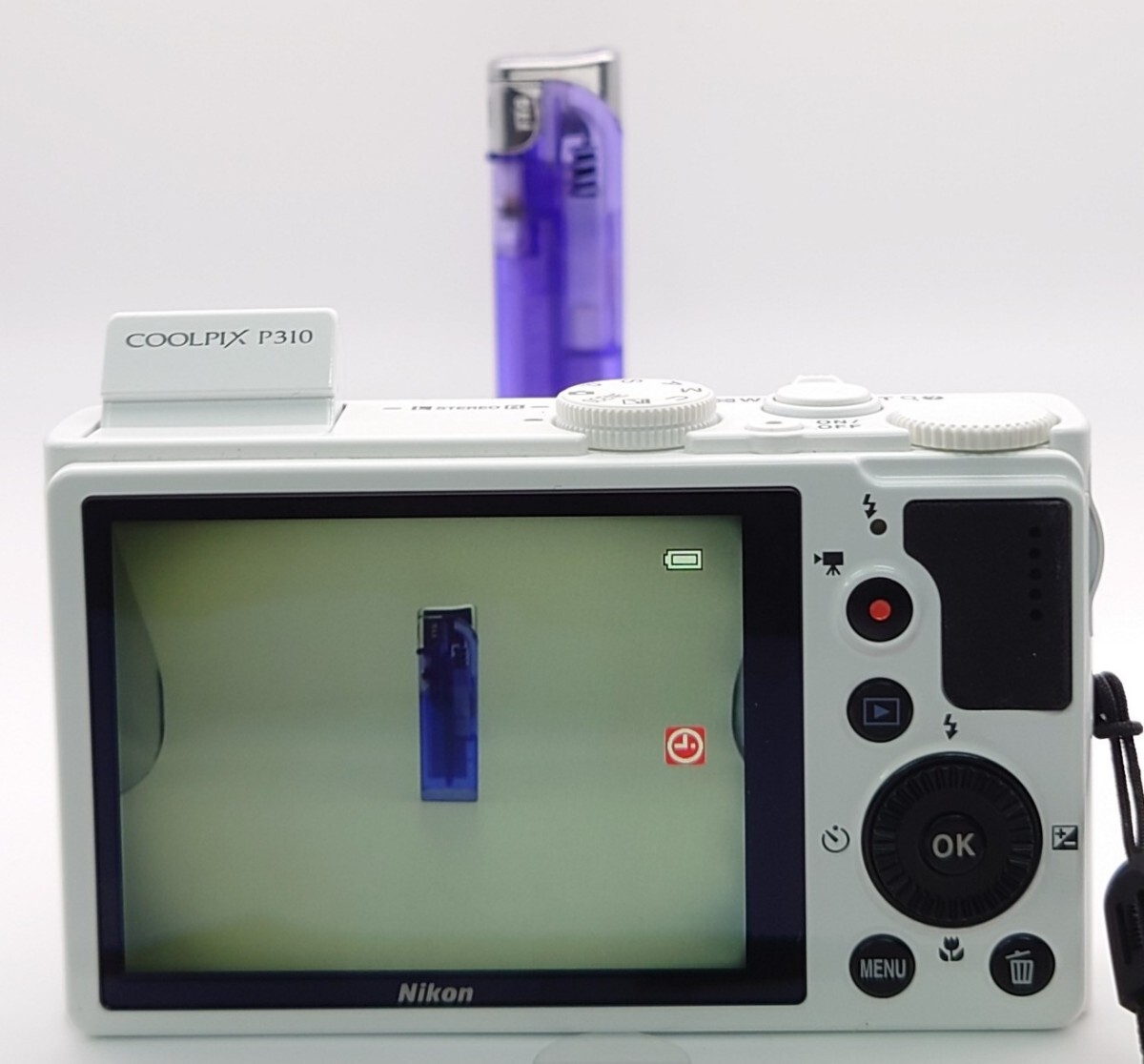 Yahoo!オークション - 【M234-2】 美品 Nikon COOLPIX P310 ホワイト ...