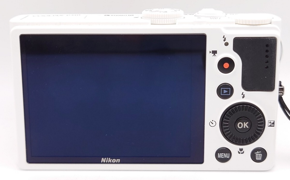 Yahoo!オークション - 【M234-2】 美品 Nikon COOLPIX P310 ホワイト ...