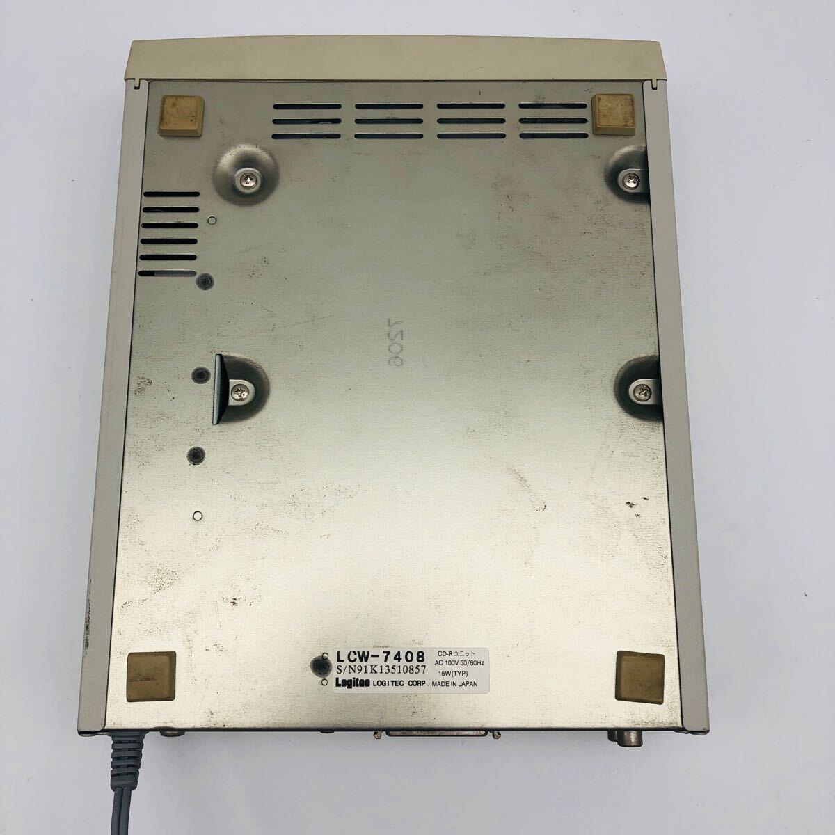 Yahoo!オークション - Logitec SCSI 外付け CD-Rユニット LCW-7408 通...