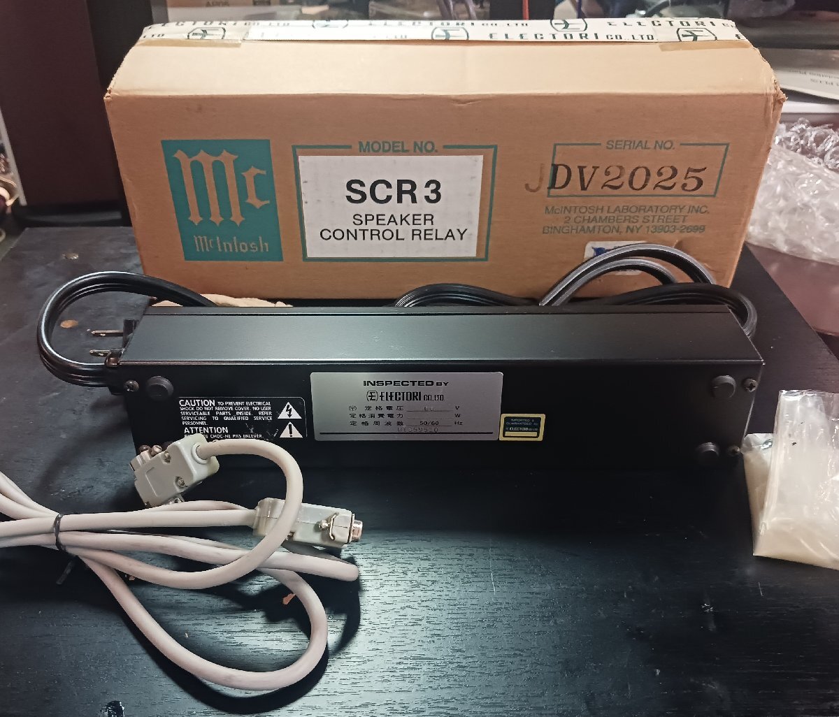 Mcintosh マッキントッシュ SCR-3 スピーカーコントロールリレー 現状品(マッキントッシュ)｜売買されたオークション情報、yahooの商品情報をアーカイブ公開 - オークファン ...