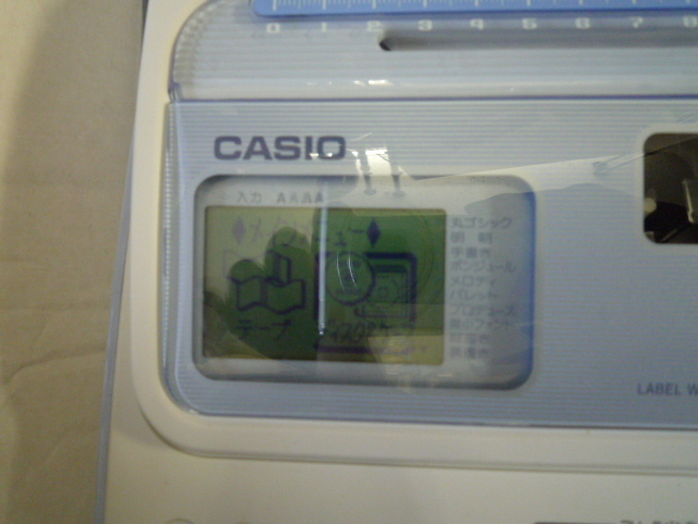 Yahoo!オークション - CASIO ネームランド DISC BIZ KLD-200 テープ付...