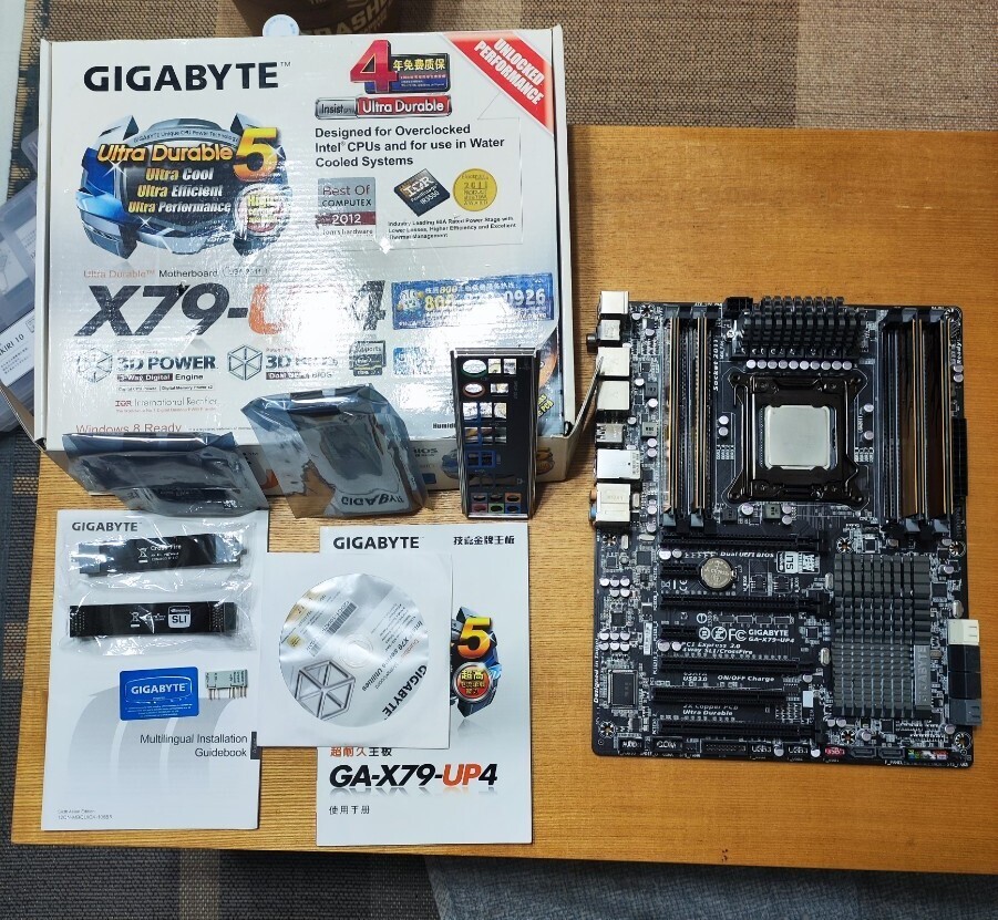 Yahoo!オークション - 【セット】i7 3930k + X79-UP4 + DDR3 1600MHz 1...