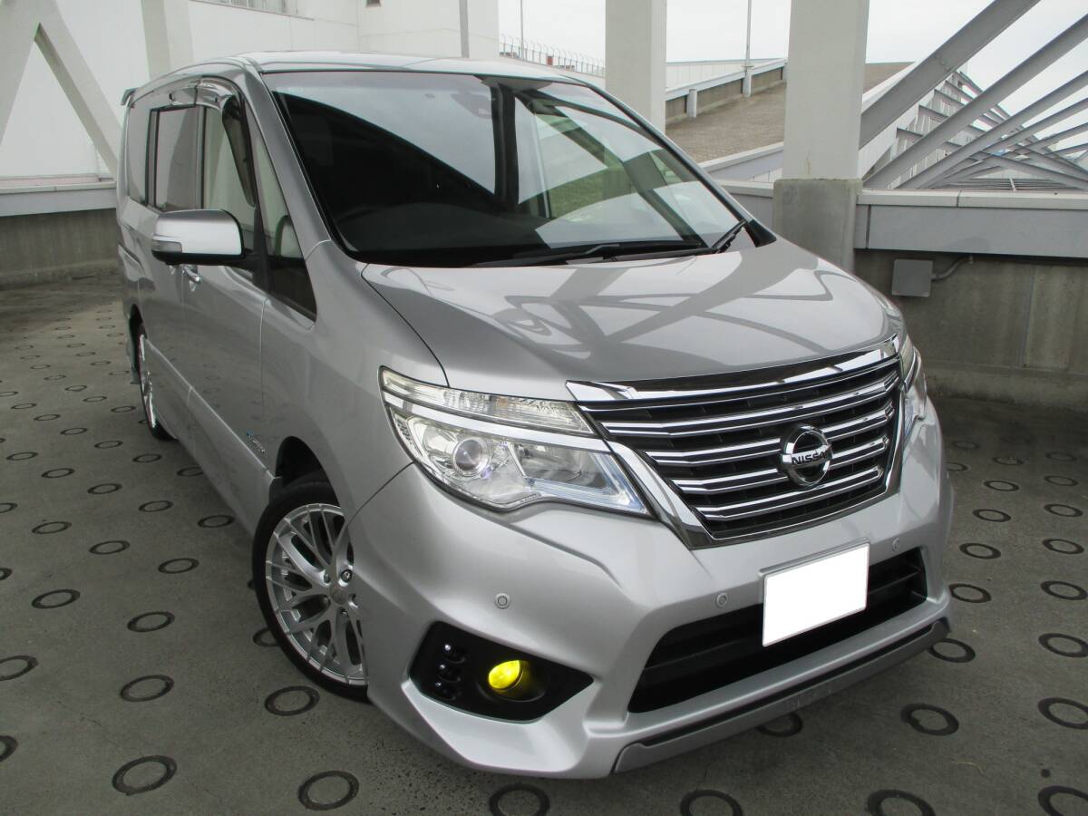 Yahoo!オークション - H26 限定車セレナ【 HWスター Vセレ＋セーフティ...