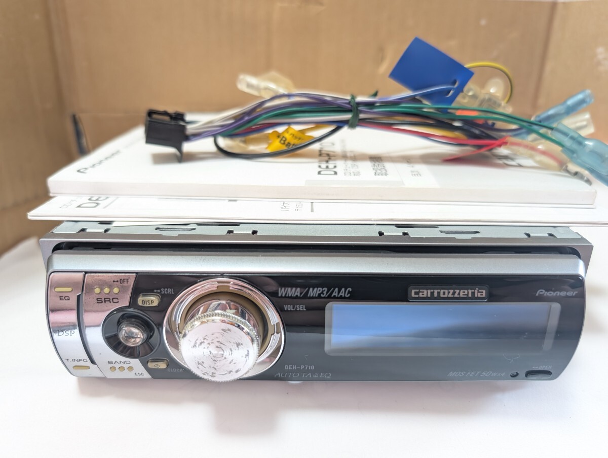 Yahoo!オークション - カロッツェリア 1DIN CDデッキ DEH-P710 動作品