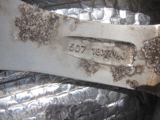 Yahoo!オークション - (A97) アルミ Weds ジョーカー 18/7.5J PCD114.3