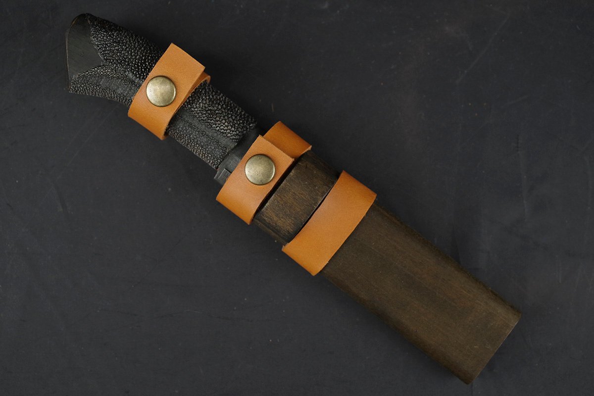 Yahoo!オークション - 佐治武士 佐治作 Saji Knives ダマスカス ナイフ...