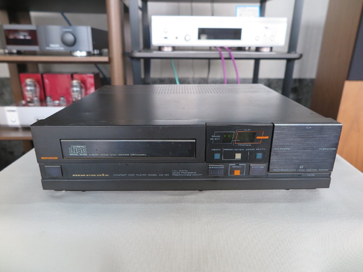 Yahoo!オークション - マランツ marantz CD34 トレーの開閉が出来ず ジ...