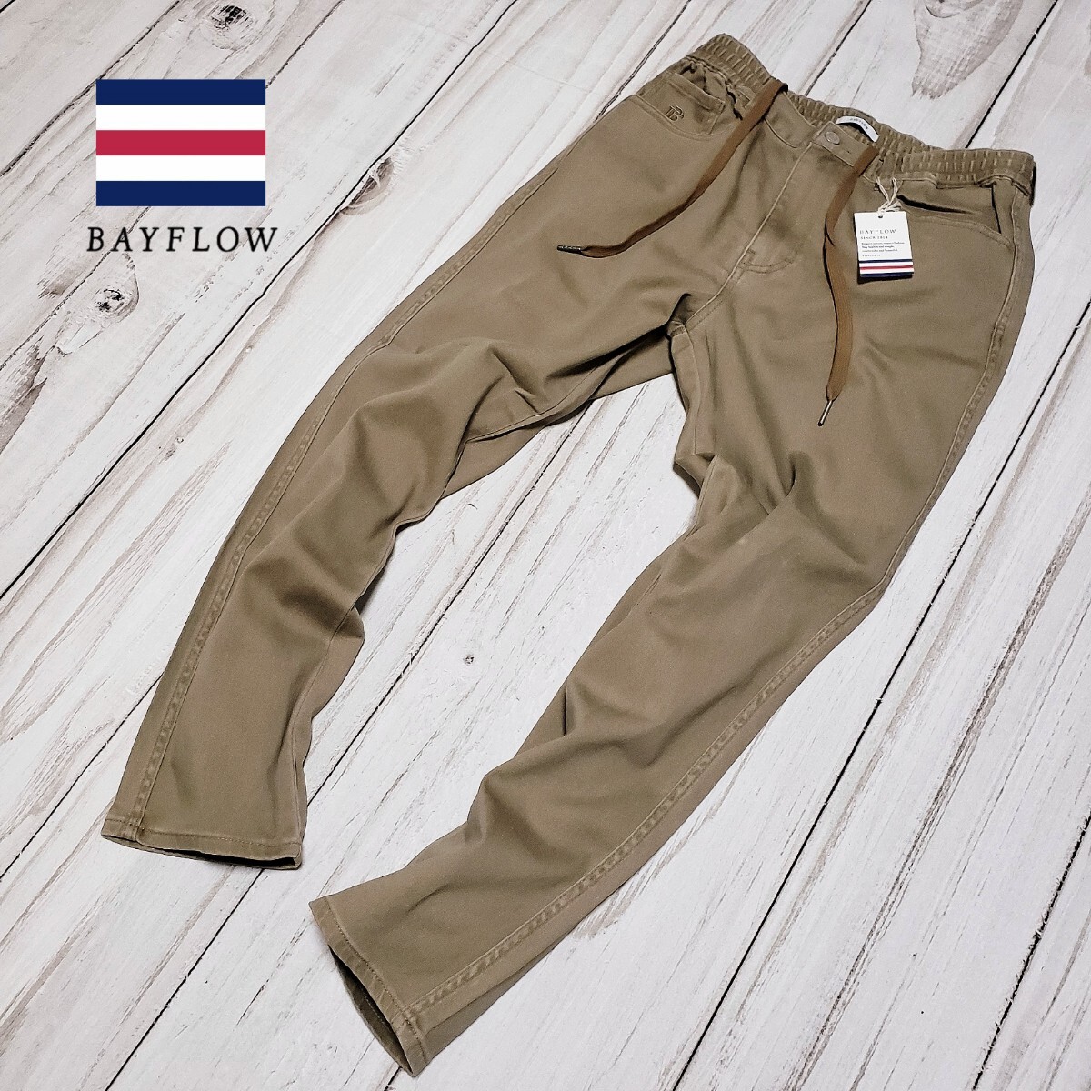 Yahoo!オークション - 【新品】BAYFLOW Lサイズ ストレッチ イージーパ...