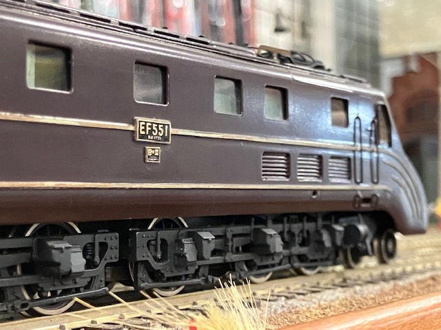 Yahoo!オークション - 【KT・AC】HOゲージ「EF55 1 流線型ムーミン」天...