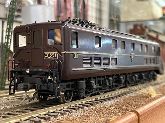 Yahoo!オークション - 【KT・AC】HOゲージ「EF55 1 流線型ムーミン」天...