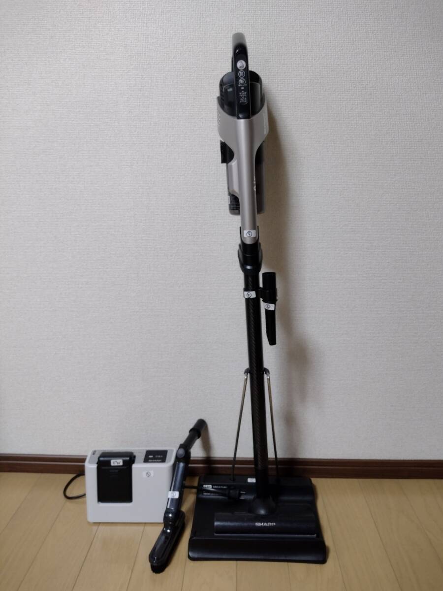 Yahoo!オークション - シャープ 掃除機 EC-AR7-N 2022年製 バッテリー...
