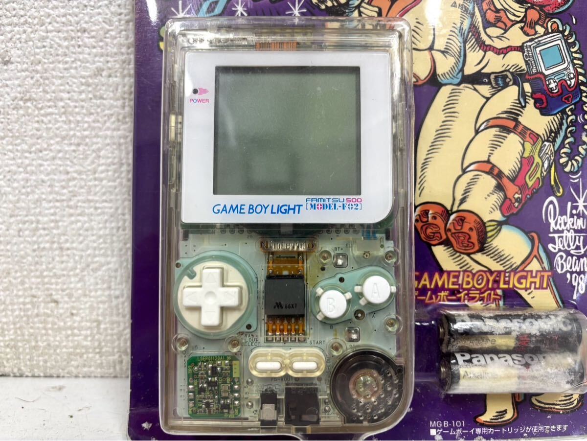 Yahoo!オークション - E481 GAMEBOY LIGHT SKELETON ゲームボーイライ...