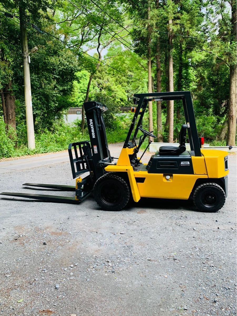 Yahoo!オークション - KOMATSU フォークリフトFG20-7
