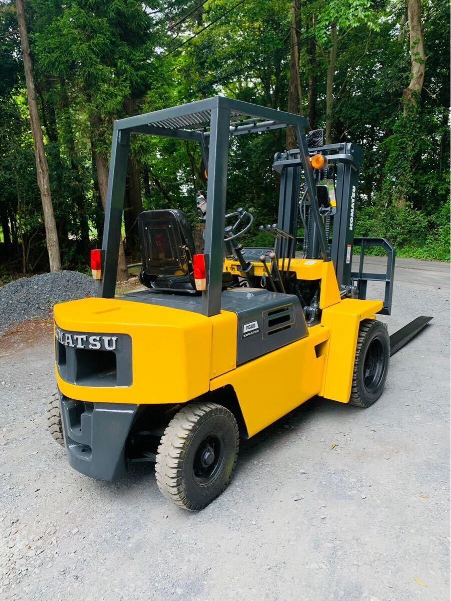 Yahoo!オークション - KOMATSU フォークリフトFG20-7