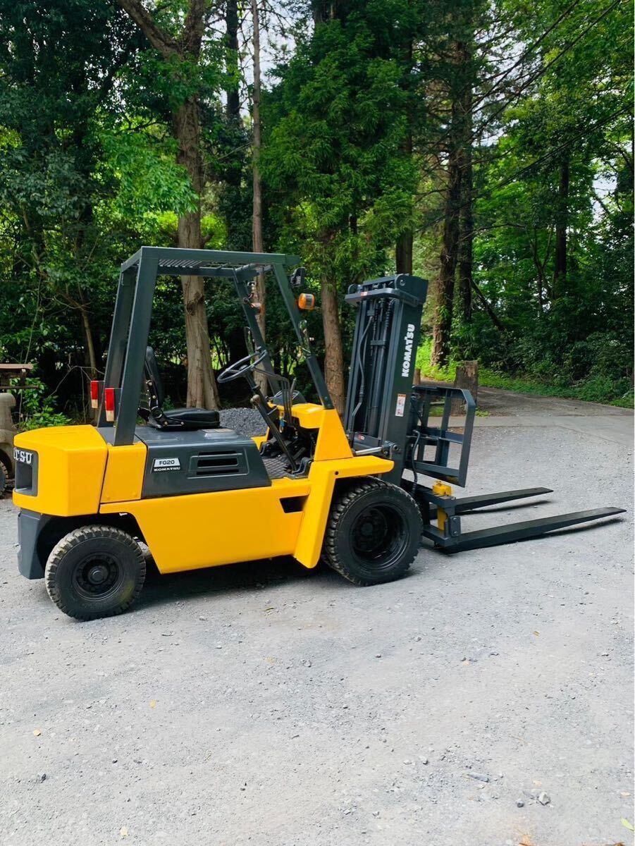 Yahoo!オークション - KOMATSU フォークリフトFG20-7