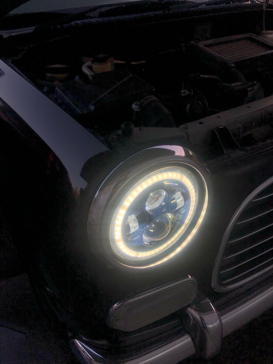 Yahoo!オークション - L700 ミラジーノ LED ヘッドライト イカリング ...