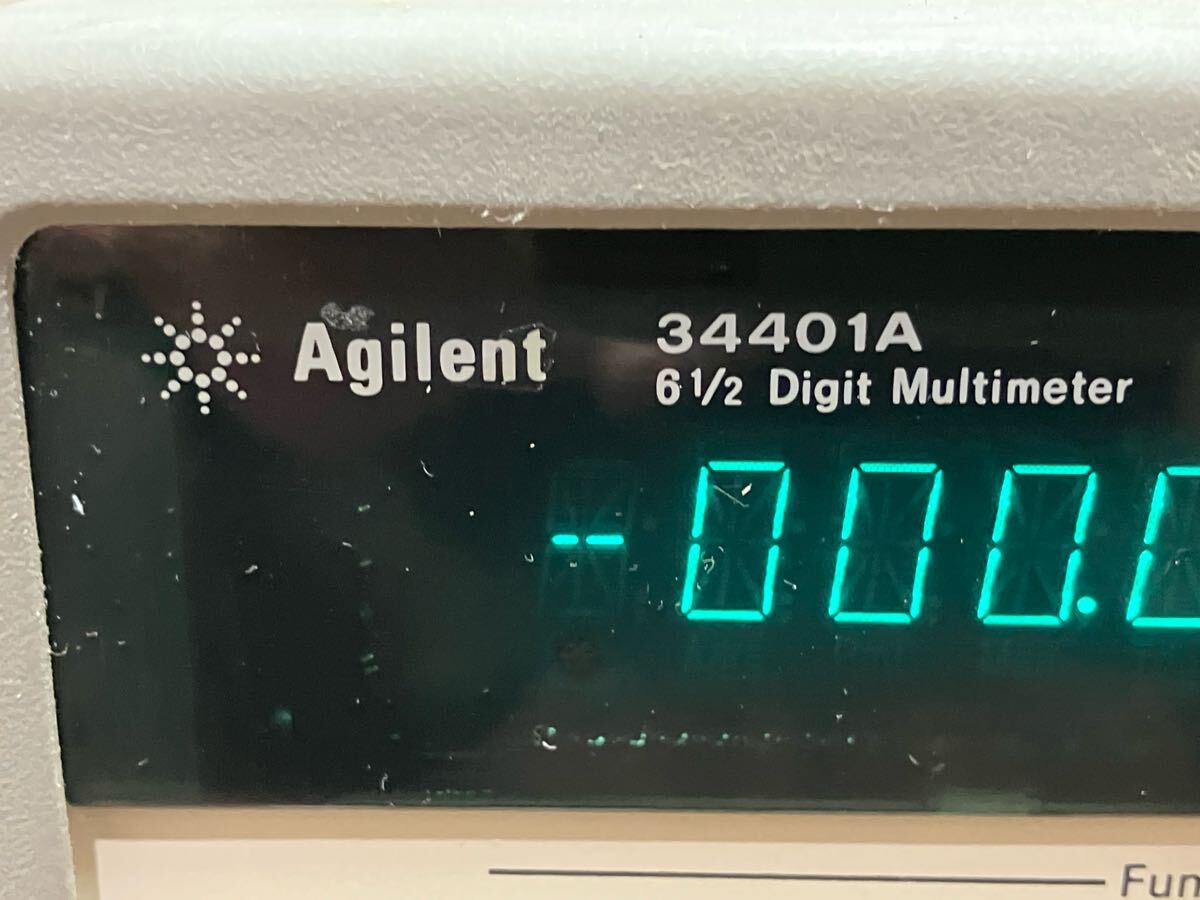 Yahoo!オークション - Agilent 34401A 6 1/2 Digital MULTIMETER 中古 ...