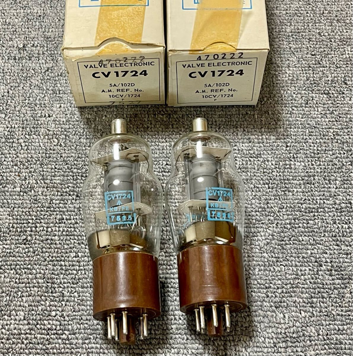 Yahoo!オークション - CV 1724 真空管 ペア No5