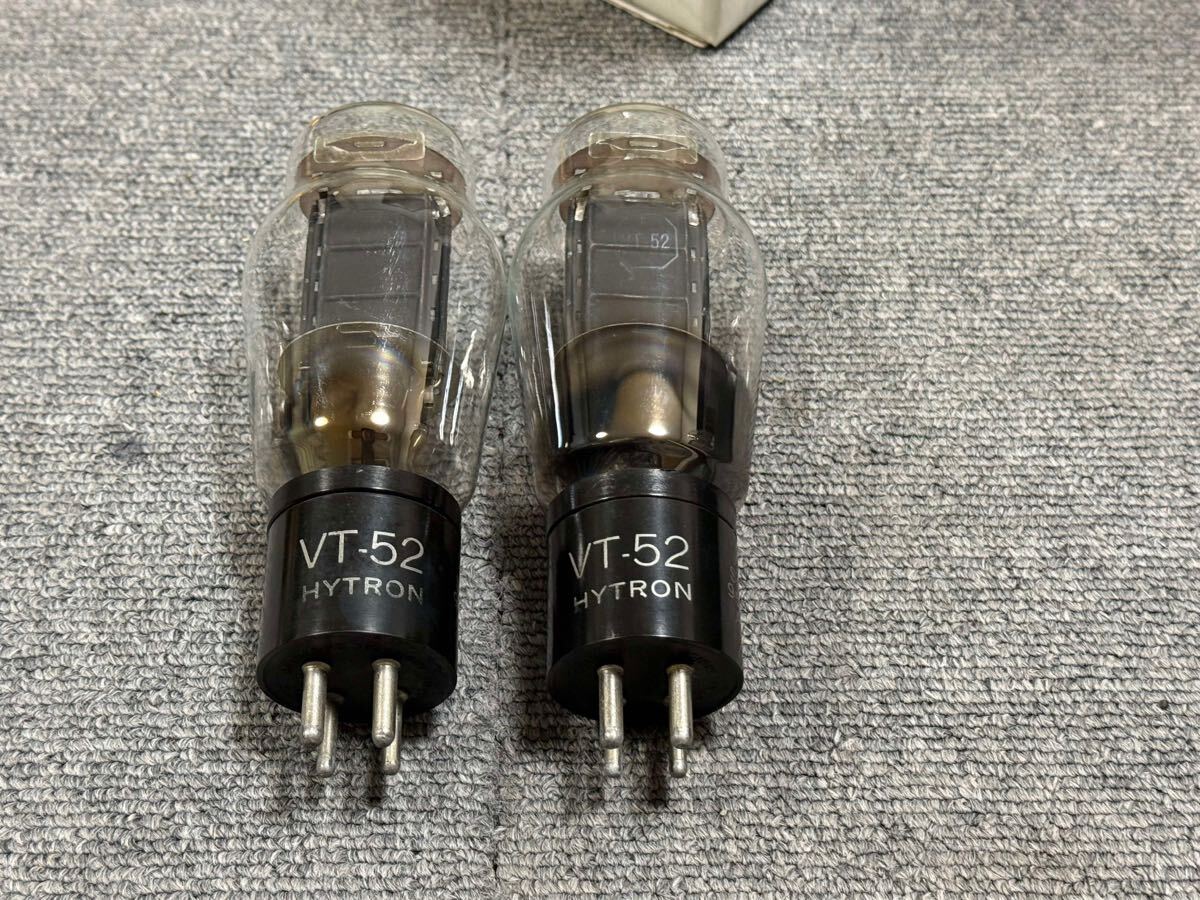 Yahoo!オークション - VT-52 HYTRON 真空管 ペア