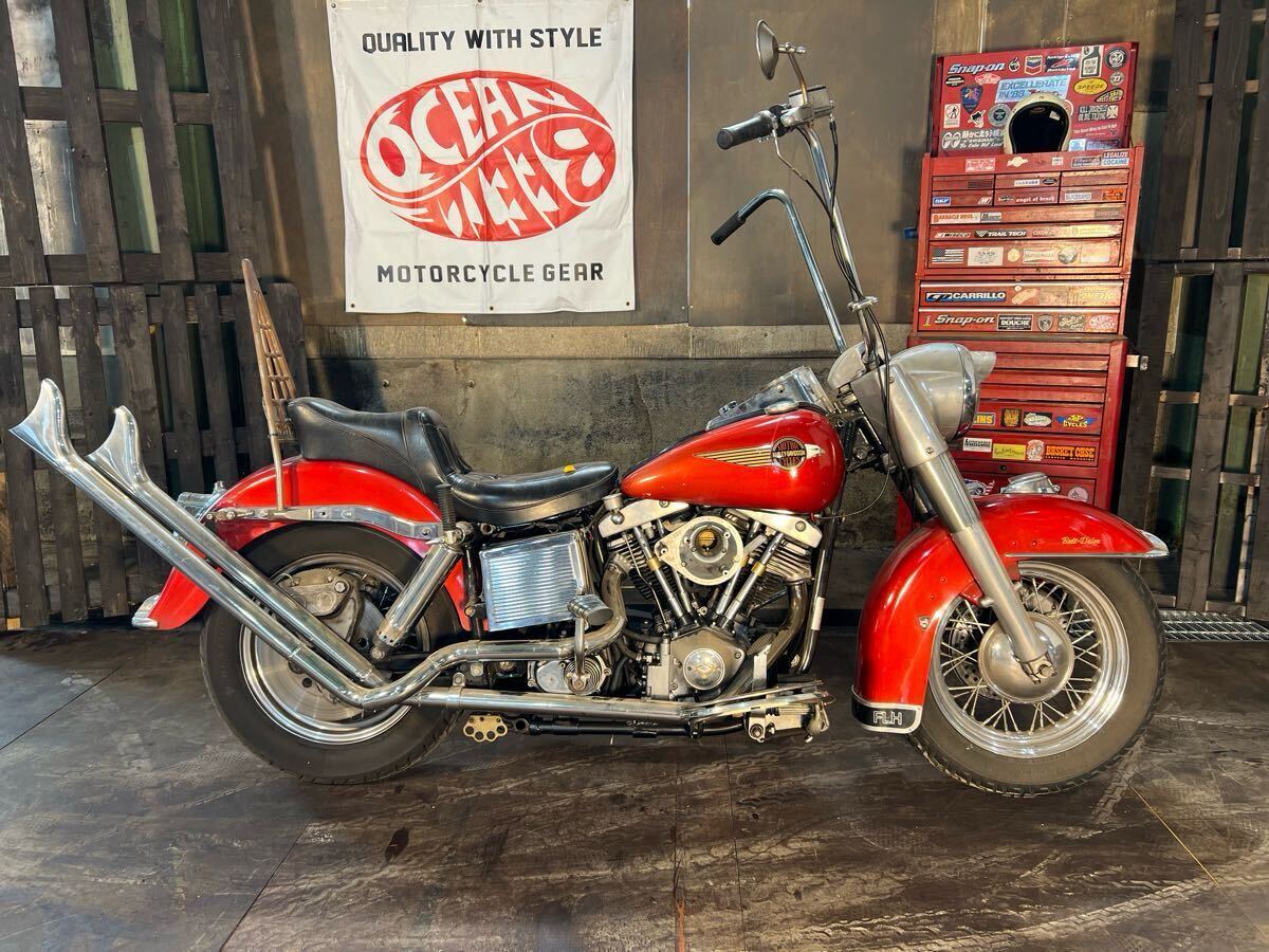 Yahoo!オークション - ショベル FLH ハーレーダビッドソン