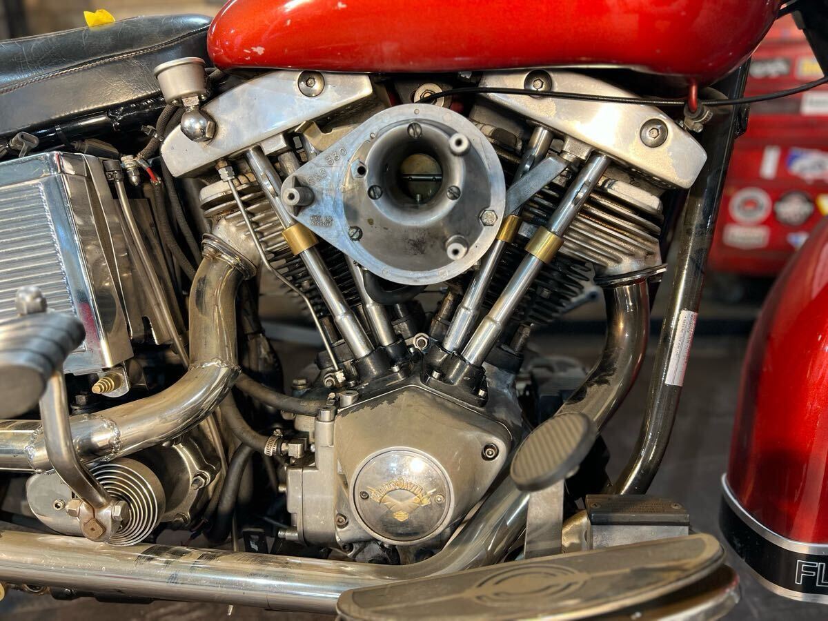 Yahoo!オークション - ショベル FLH ハーレーダビッドソン