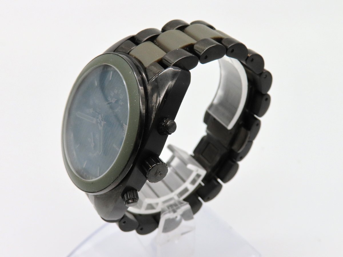 Yahoo!オークション - 1円 エンポリオアルマーニ AR-5953 SS/ラバー ブ...